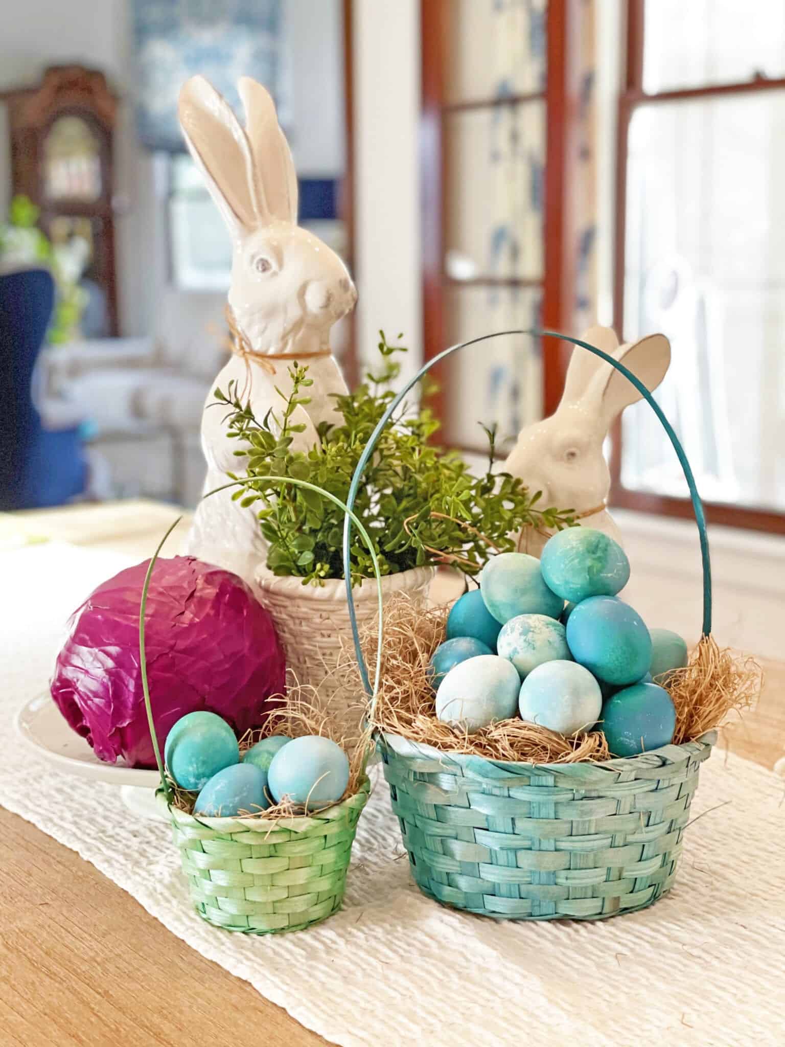 Easy DIY Dollar Tree Easter Wreath (Egg-Bunny) Tutorial