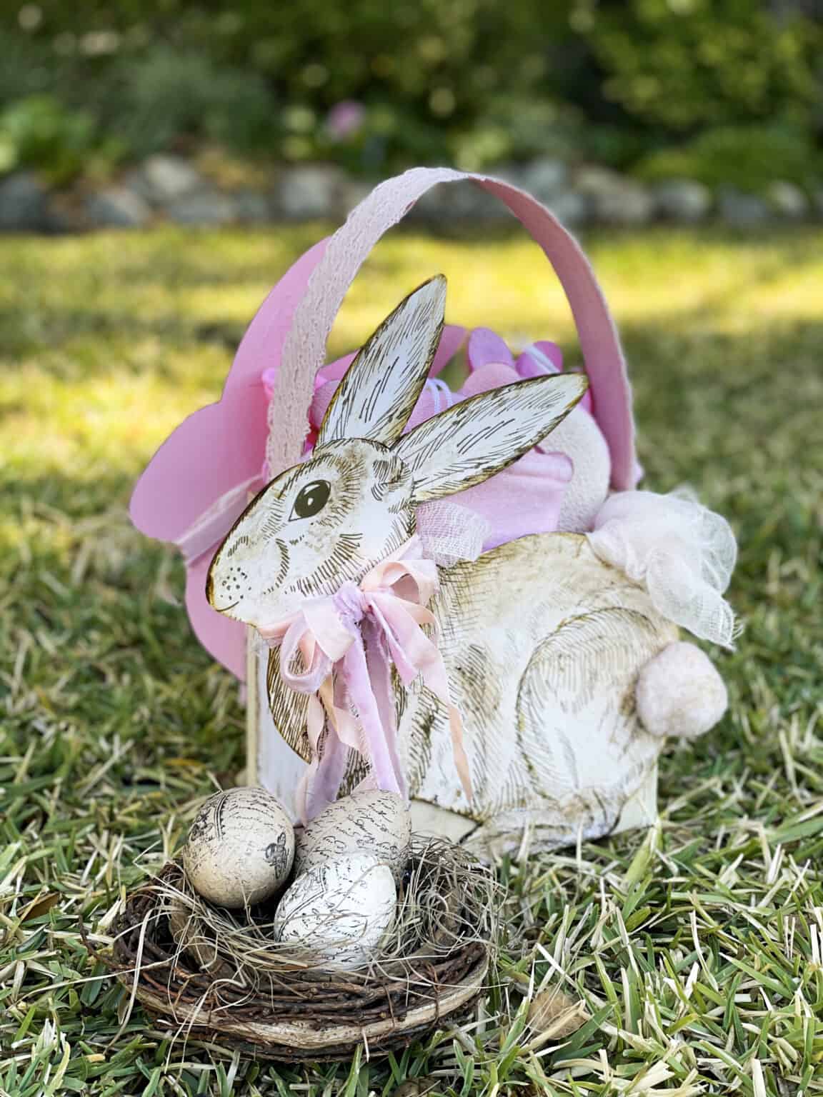 Easter Basket Ideas for a 1 year old; Easy DIY Dollar Tree craft