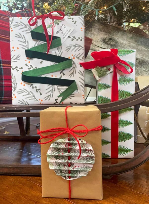 How I use Target Wrapping Paper to create beautiful gifts