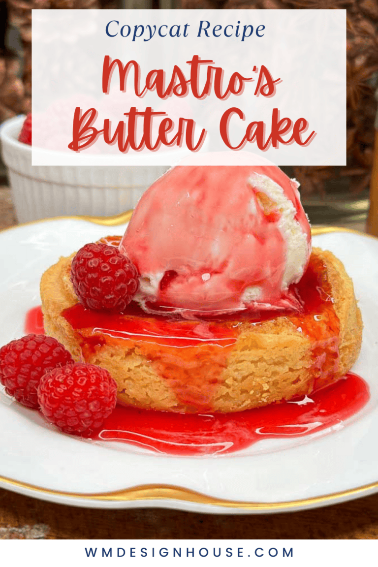 Copycat Warm Mastro's Butter Cake Recipe