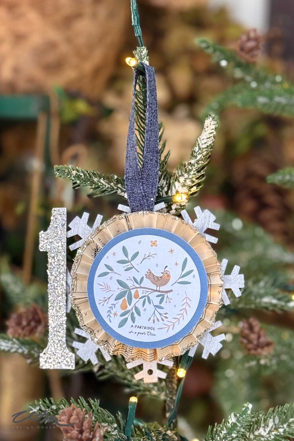 DIY 12 Days of Christmas Ornaments (Free Printable)