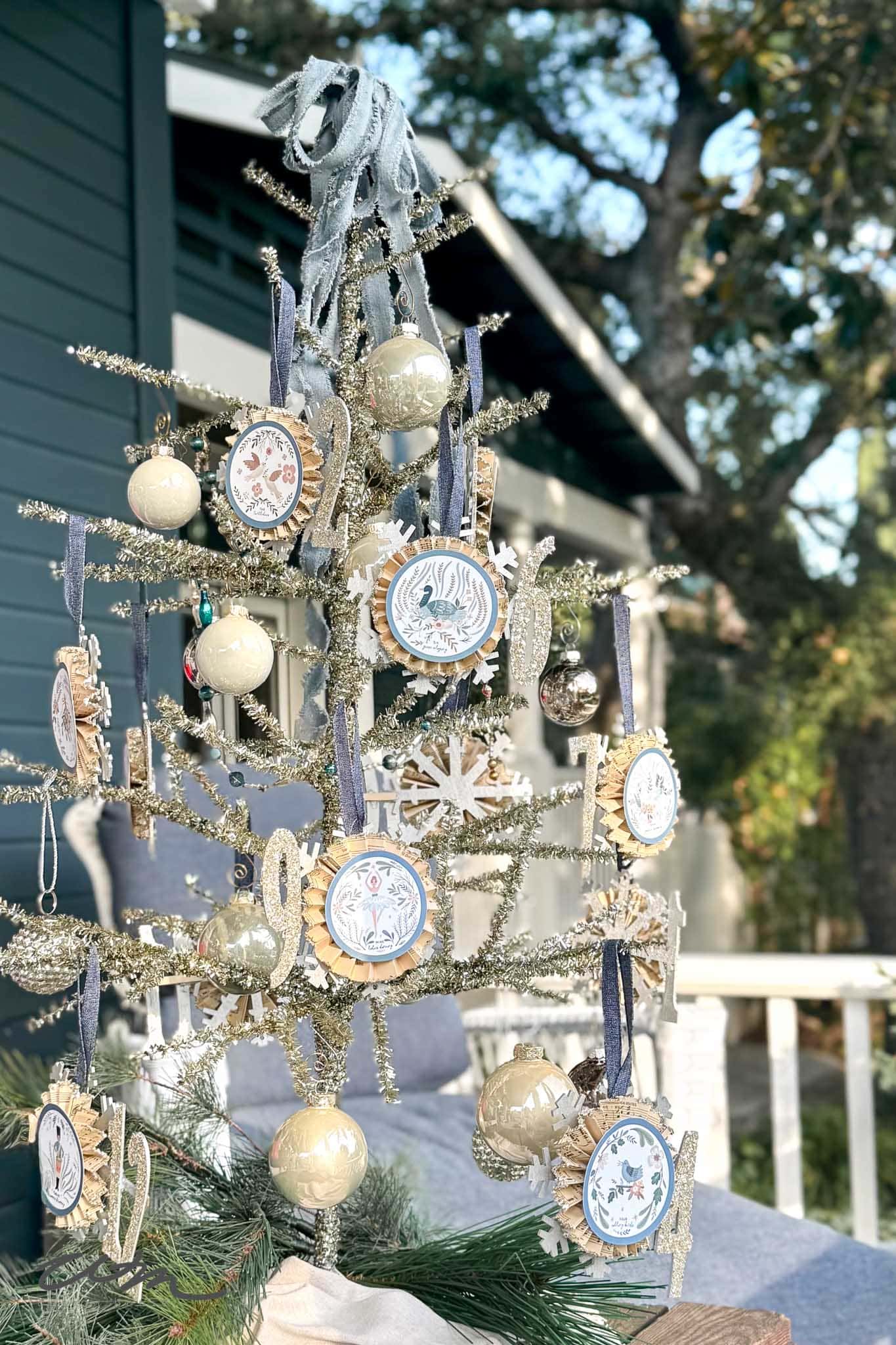 DIY 12 Days of Christmas Ornaments (Free Printable)