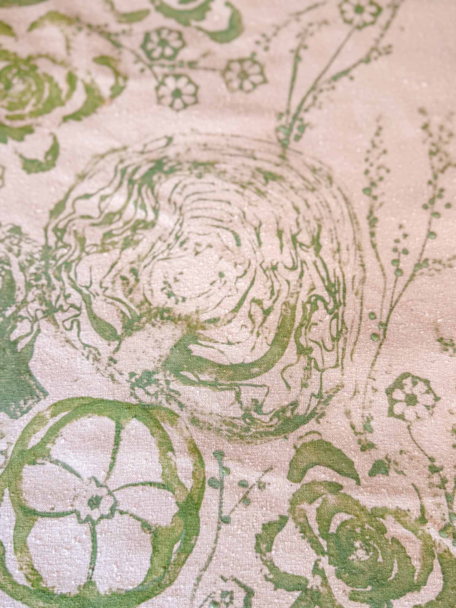 Vegetable Block Printing: How to Print Fabric Using Vegetables