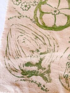 Vegetable Block Printing: How to Print Fabric Using Vegetables
